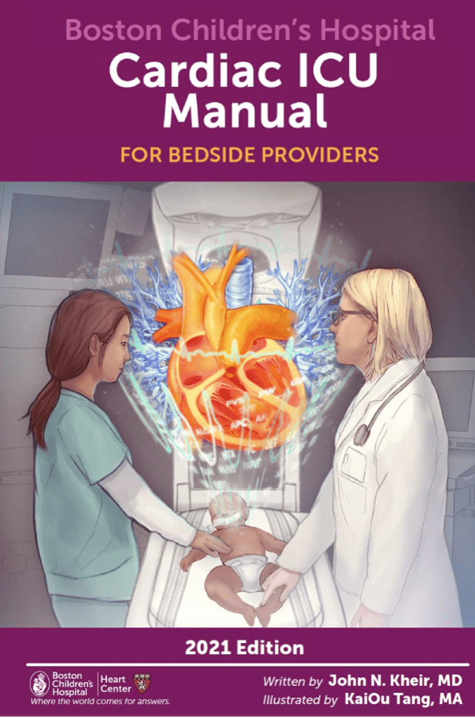 Online supplement – To the Boston Children's Hospital Cardiac ICU Handbook